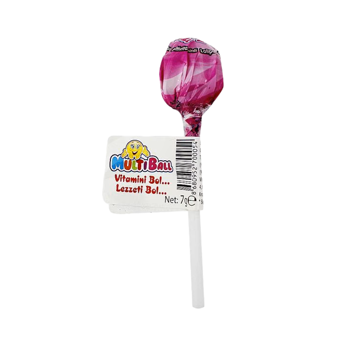 Multiball Multivitamin Lollipop 10 PCs